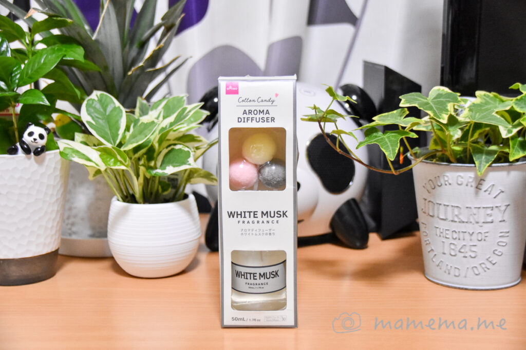 〔më〕DAISOのアロマディフューザ『Cotton Candy』がかわいい！！ | mamema.me