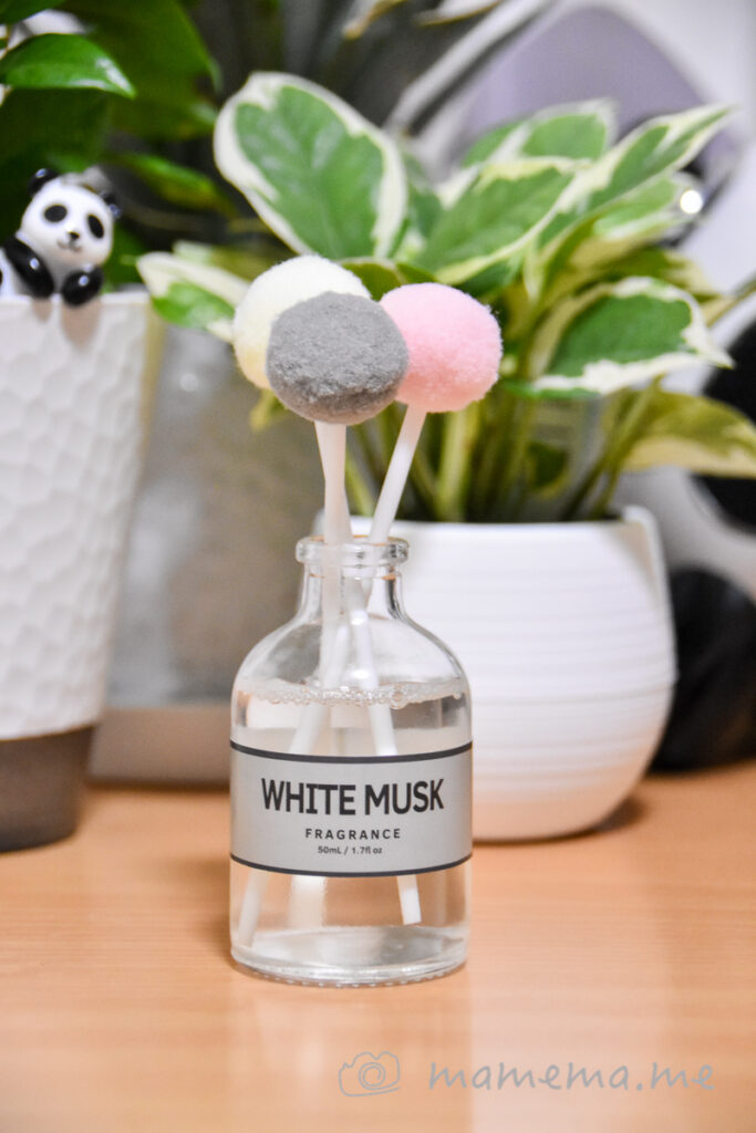 〔më〕DAISOのアロマディフューザ『Cotton Candy』がかわいい！！ | mamema.me